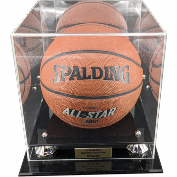 Basketball Display Case - Benchmark | Awards Apparel Design